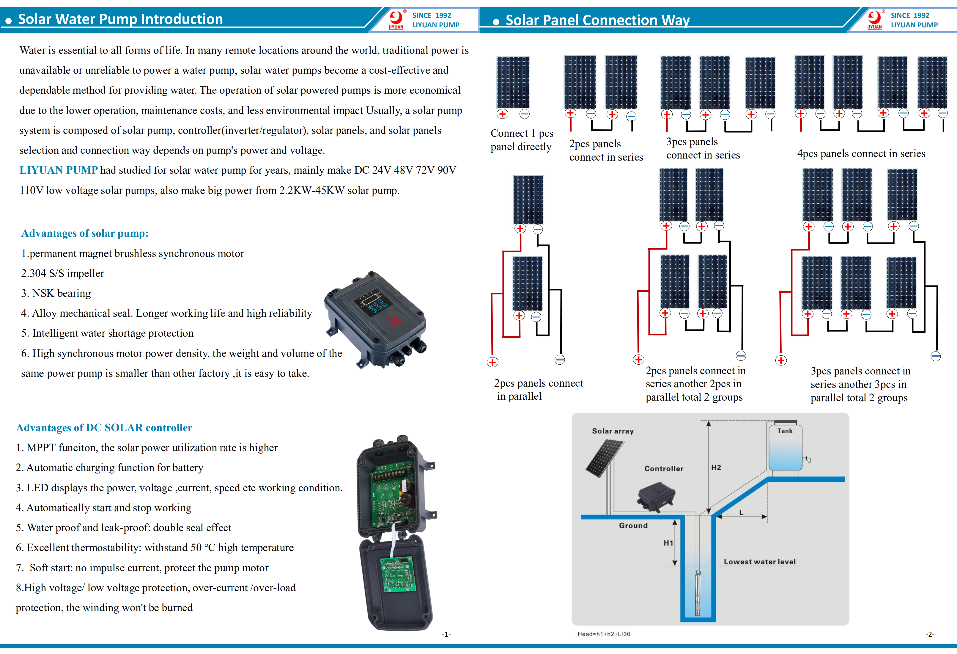 Solar DC Water Pump Kits Solar Powered Swimming Pool Pump Solar ...